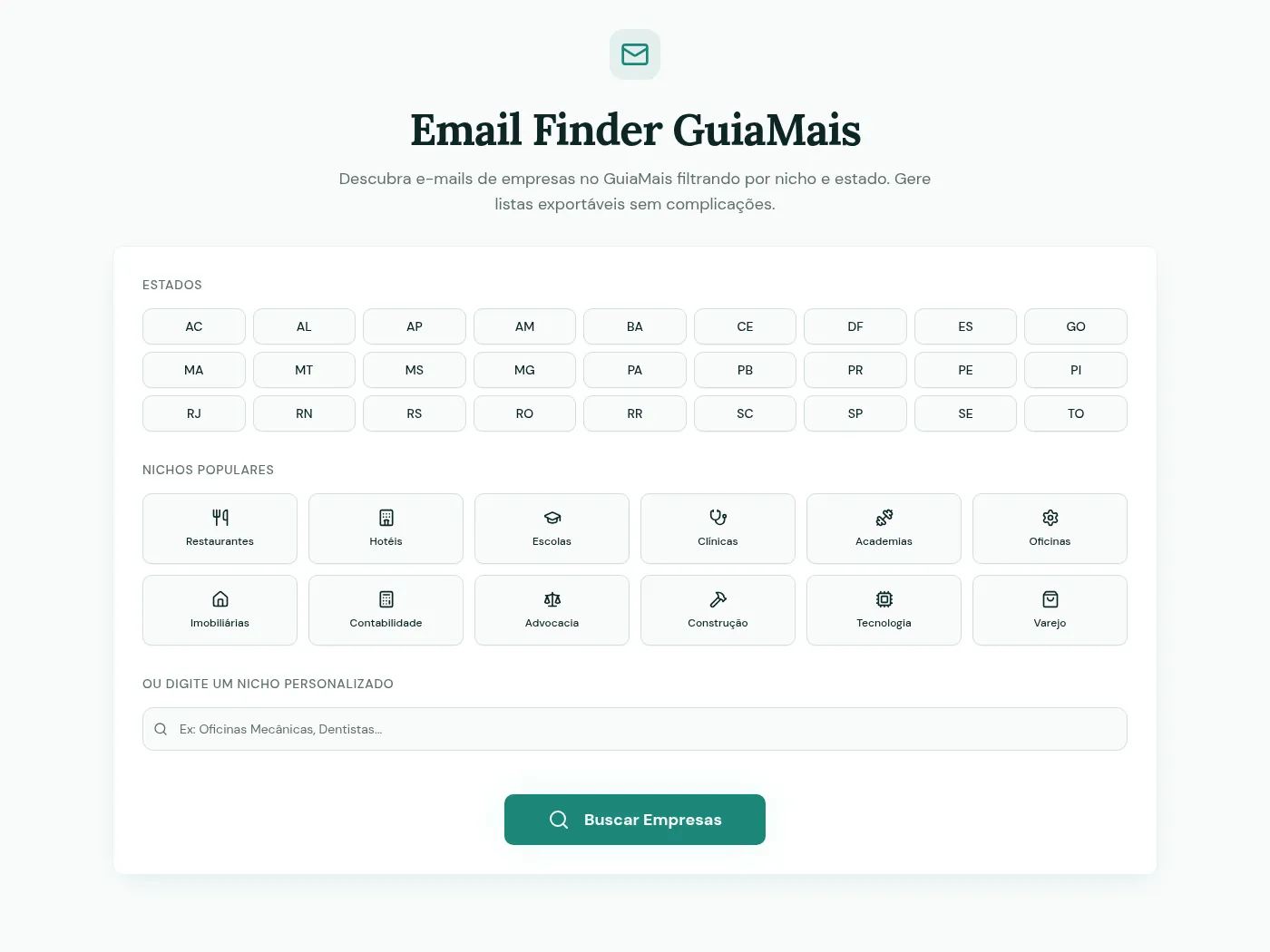 Email Finder GuiaMais