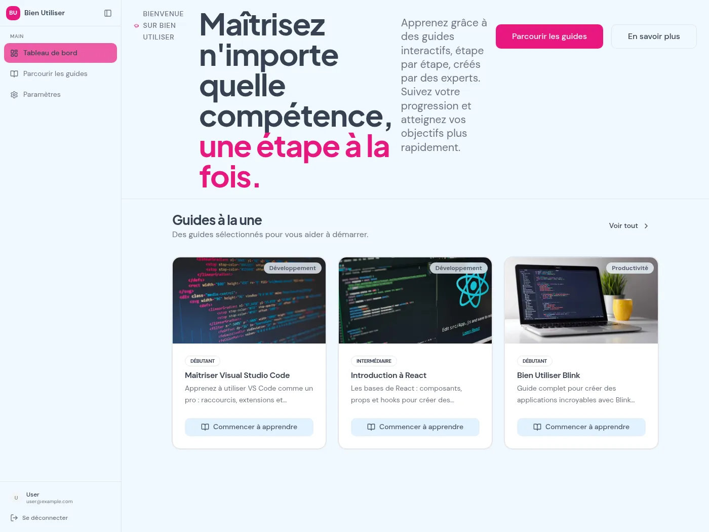 Bien Utiliser Guide
