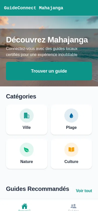 GuideConnect Mahajanga