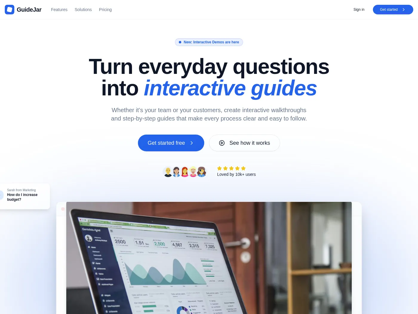 GuideJar Clone