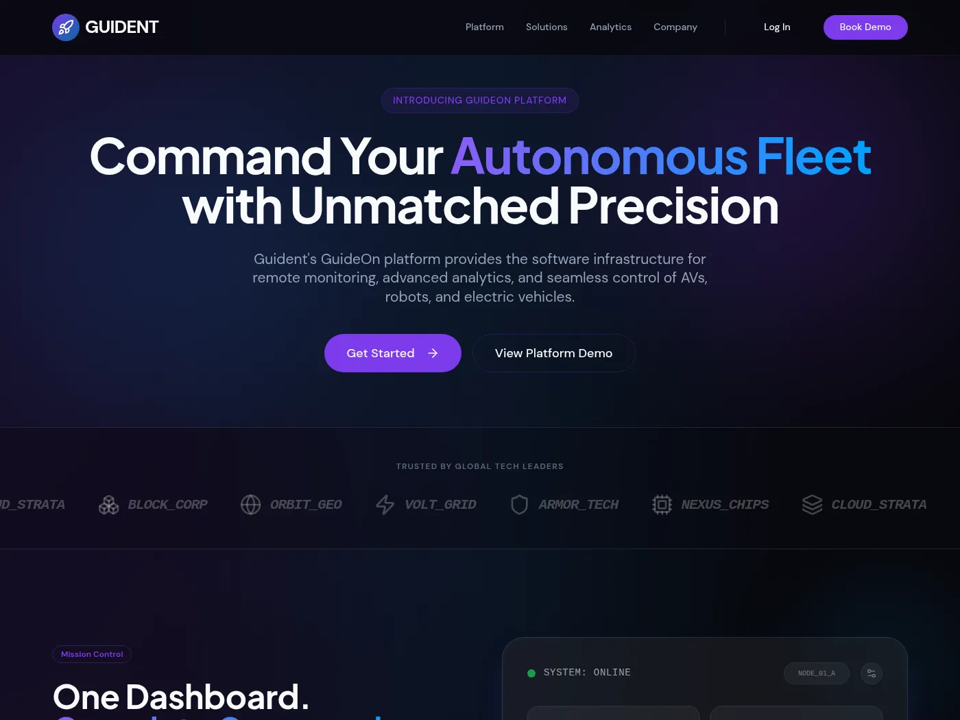 Guident Company Website