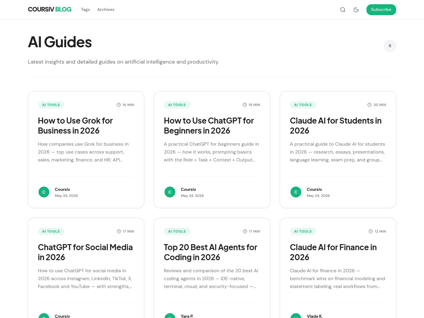 Guides Platform Clone