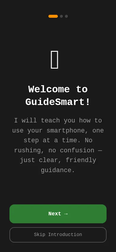 GuideSmart Mobile Coach