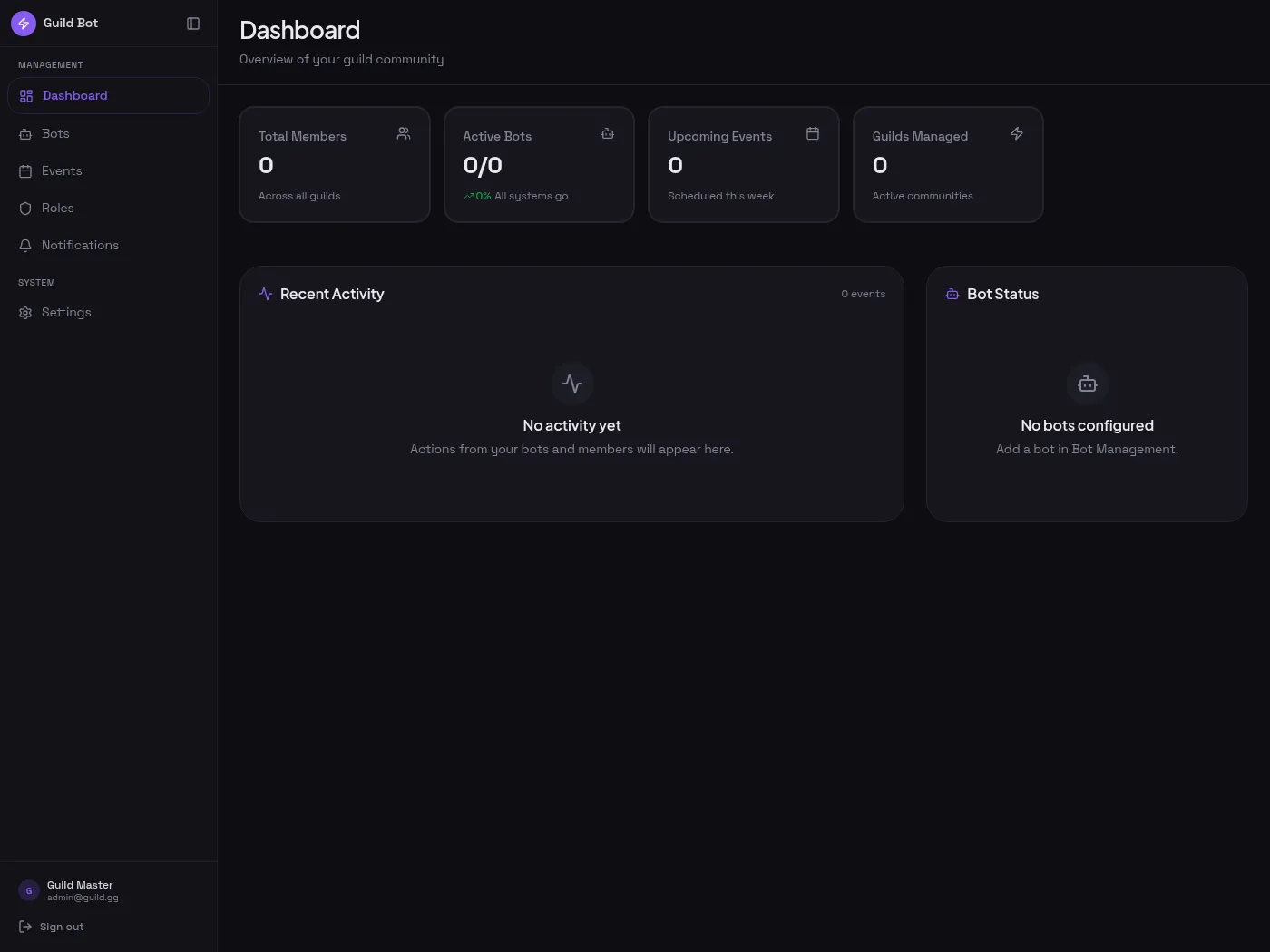 Guild Bot Assistant