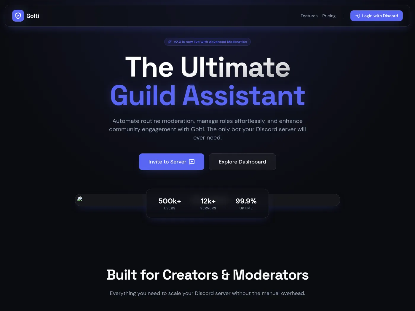 Guild Bot Golti