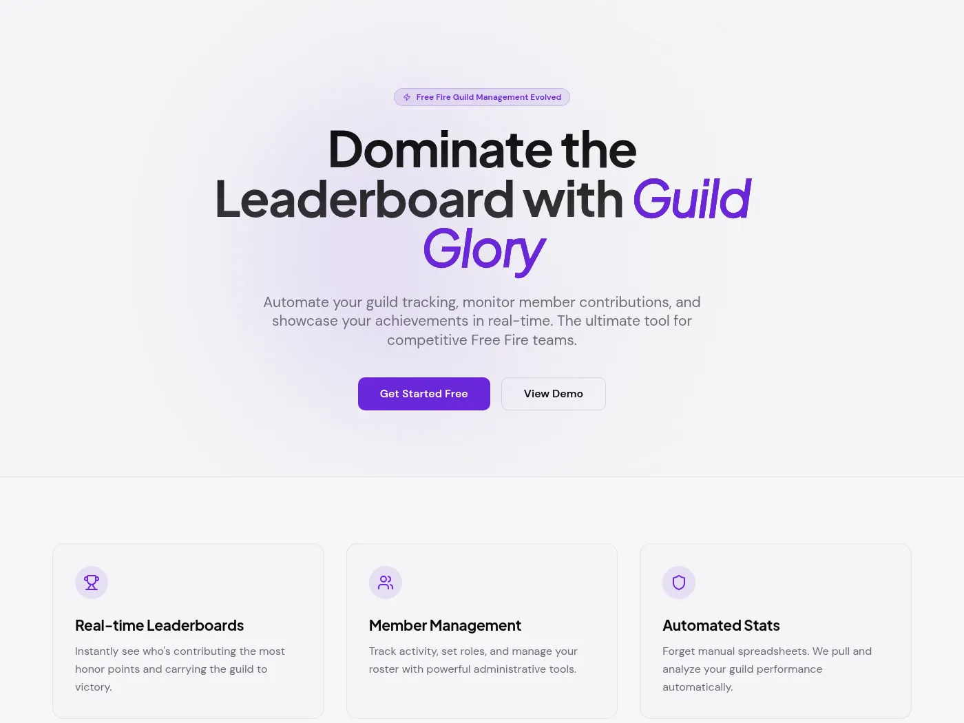 Guild Glory Bot