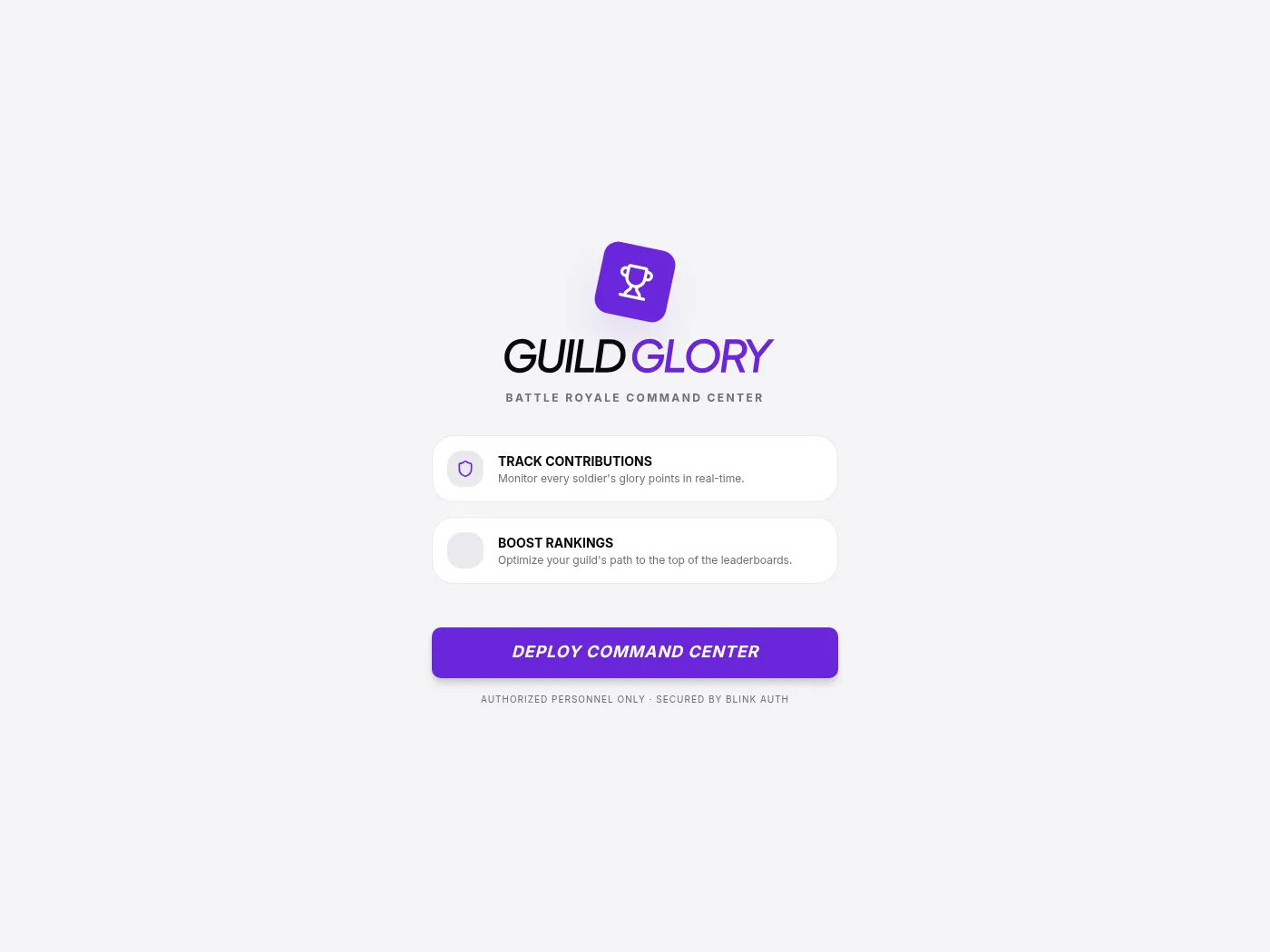 Guild Glory Booster