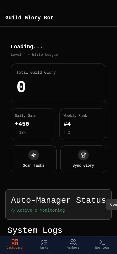 Guild Glory Bot