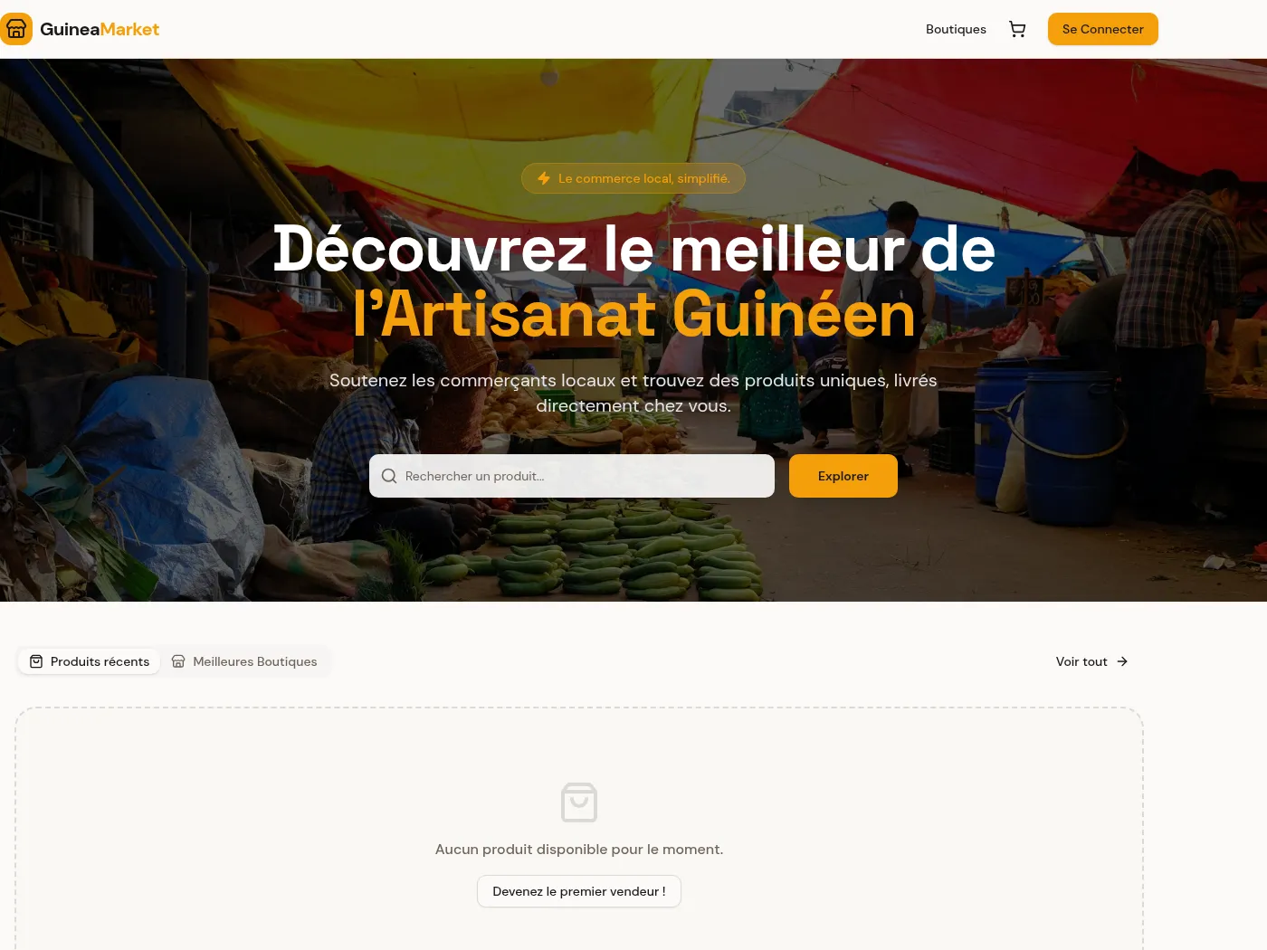 Guinea Market MVP