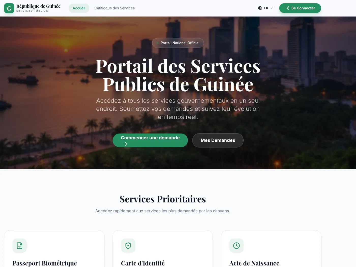 Guinée Public Services Hub