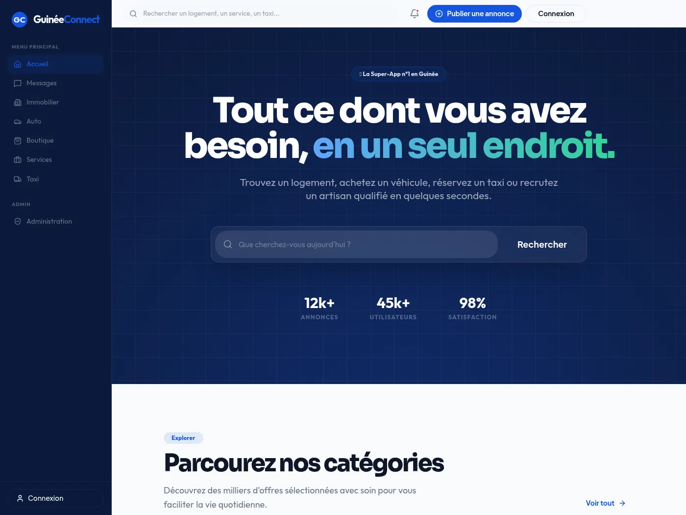 GuinéeConnect Super-App