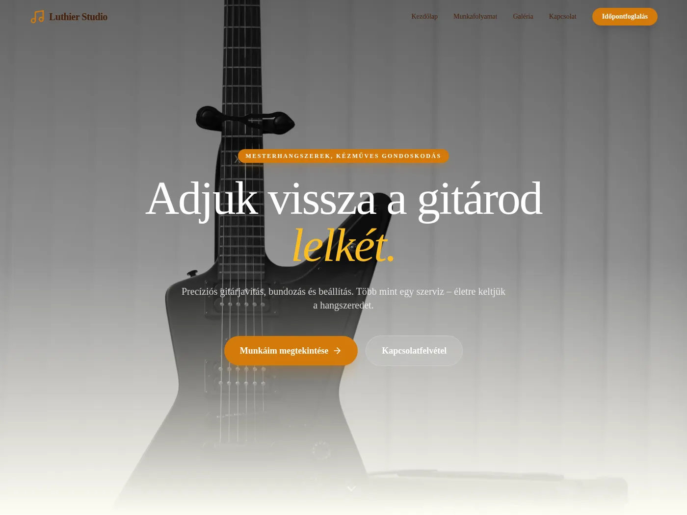 Luthier Guitar Studio