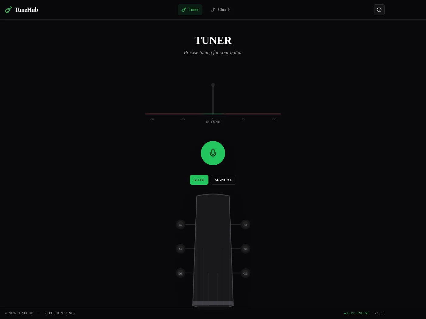 Guitar Tune & Chord Hub