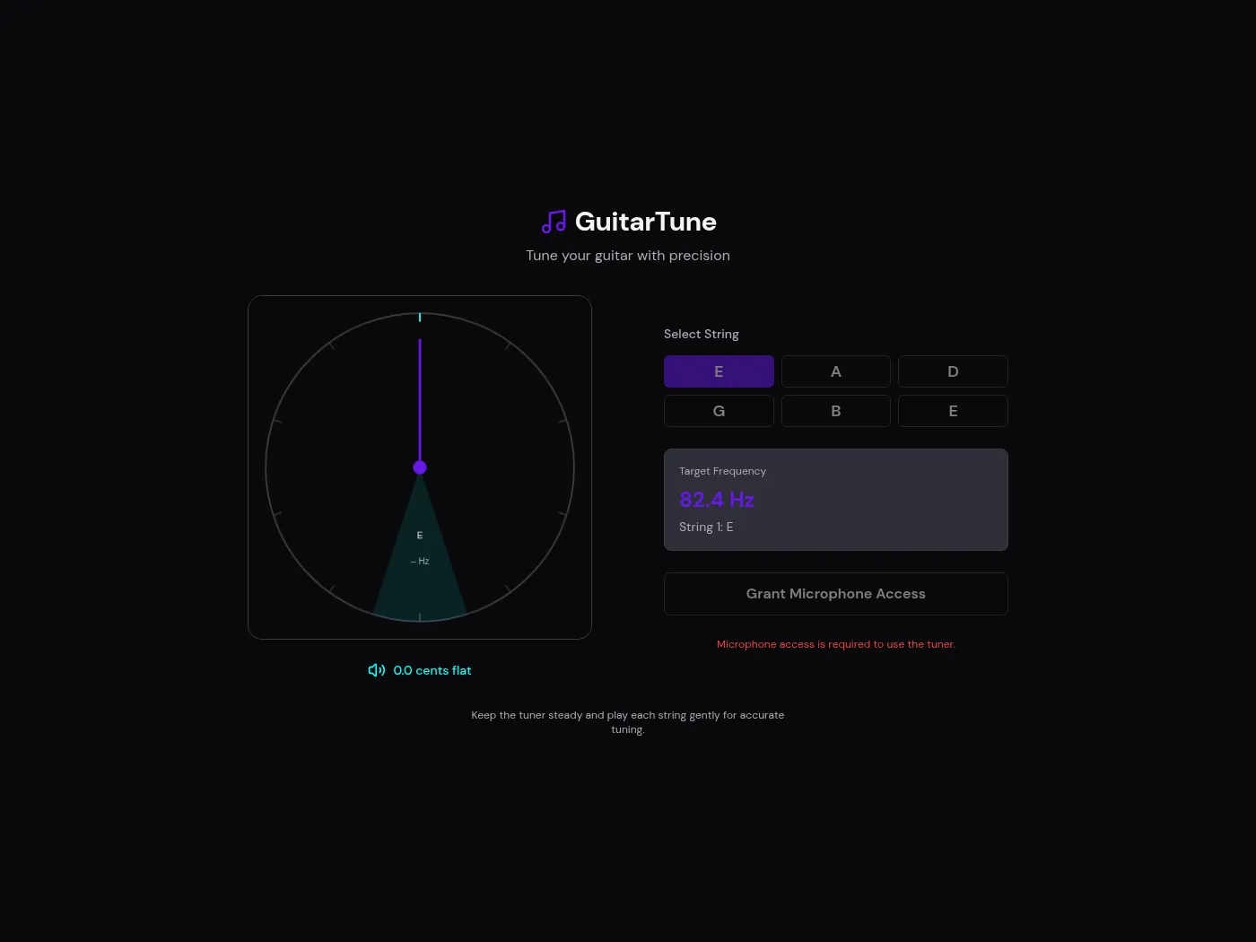 GuitarTune Clone