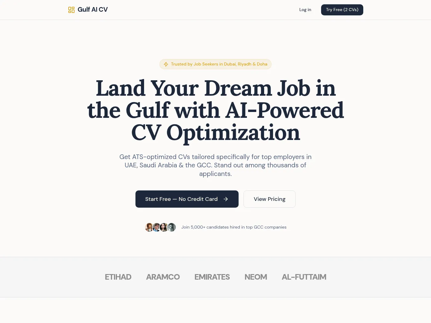 Gulf AI CV Assistant