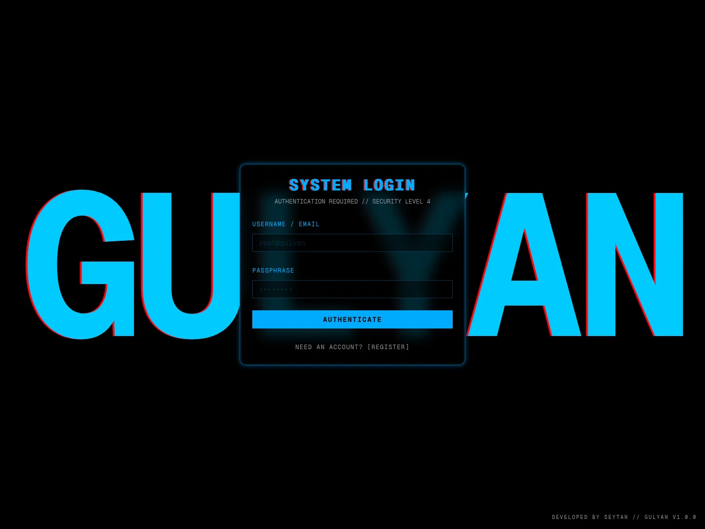 Gulyan Cyber Dashboard