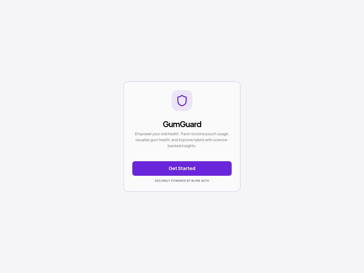 GumGuard Health Tracker