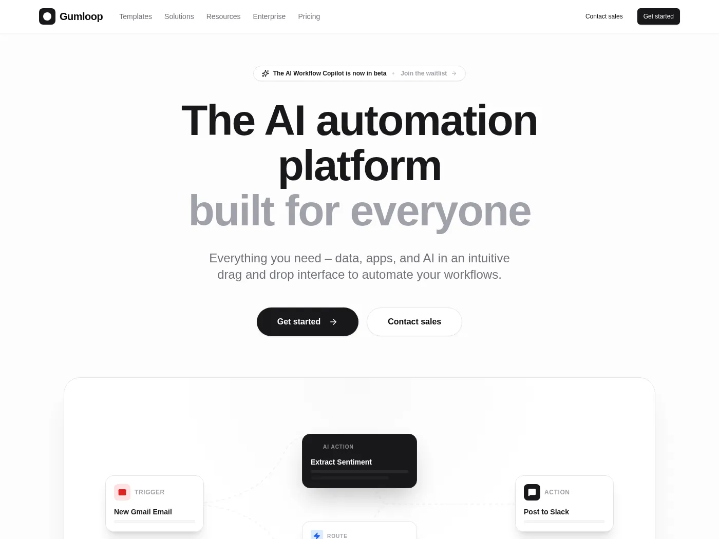 Gumloop Site Clone