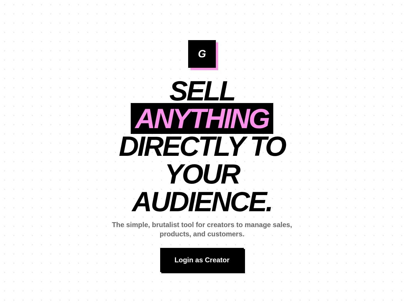 Gumroad Seller Dashboard