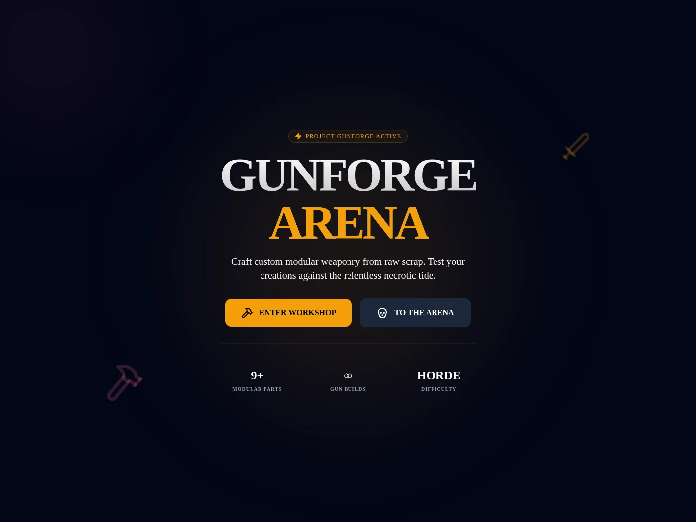 GunForge Zombie Arena