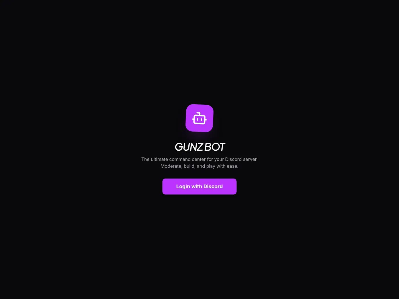 Gunz Discord Bot