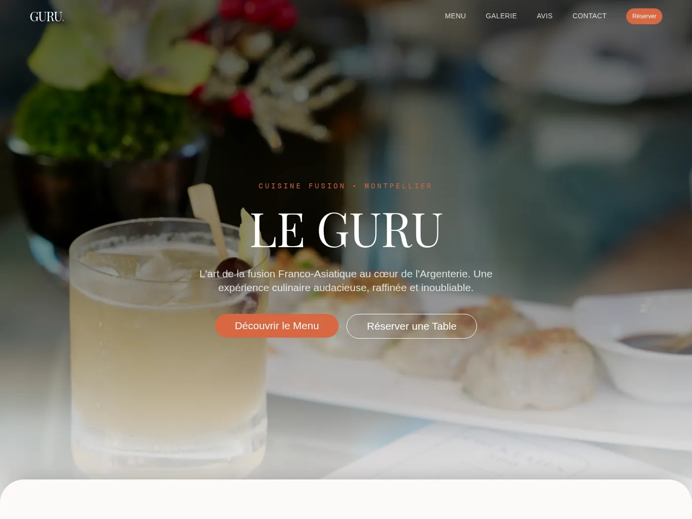 Guru Restaurant Portal