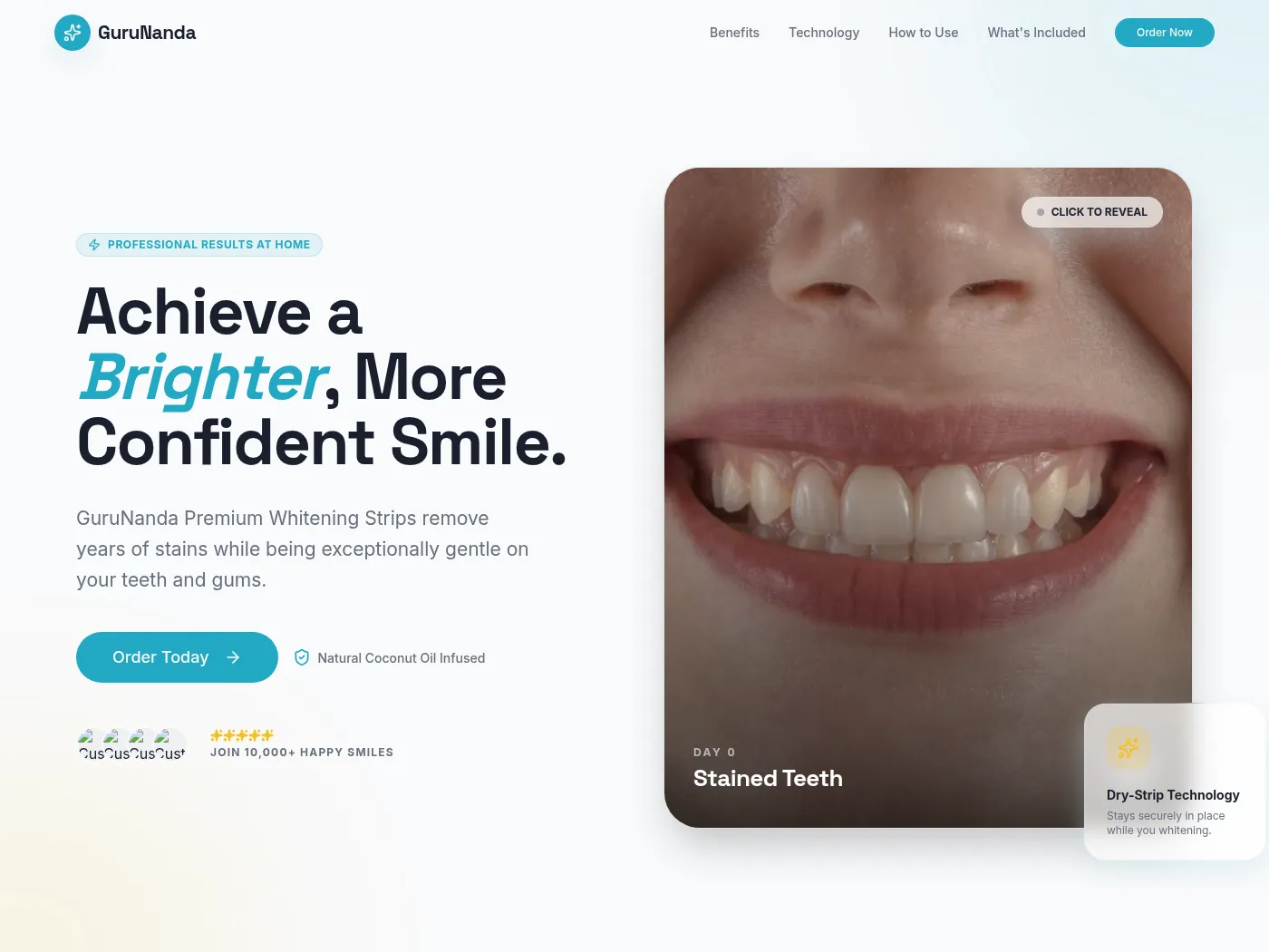 BrightSmile Web Landing