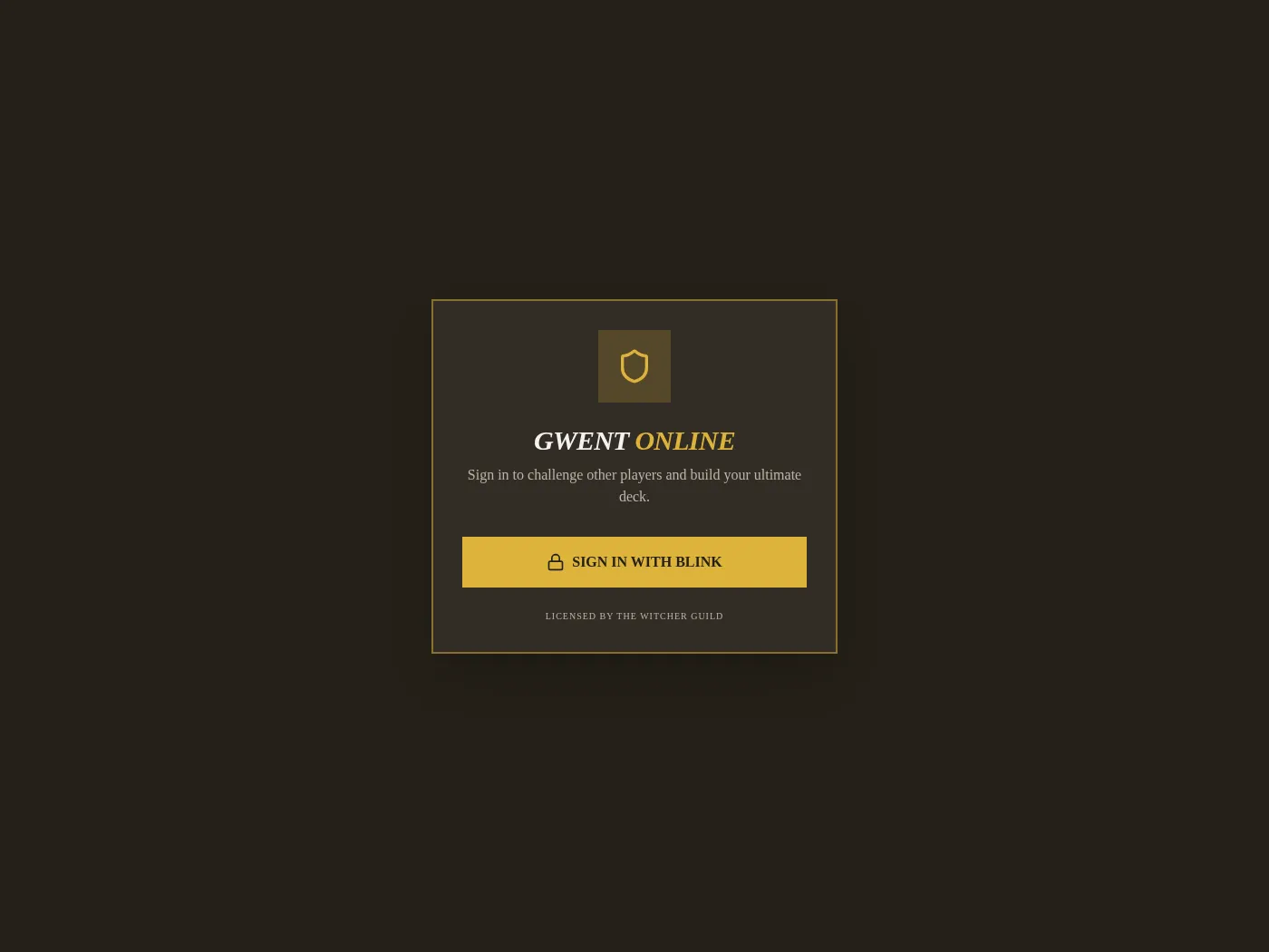 Gwent Web Multiplayer