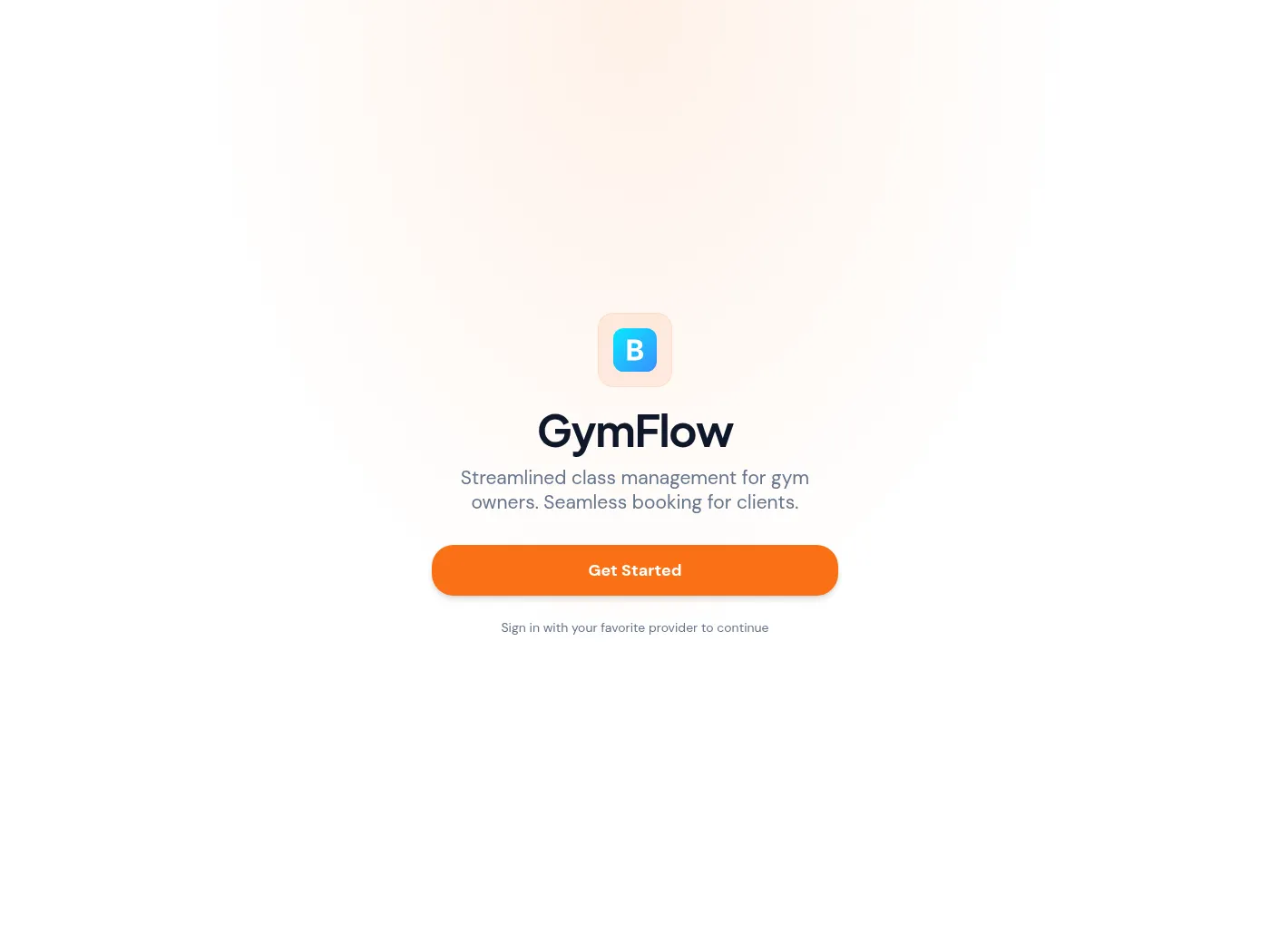 Gym Class Booker