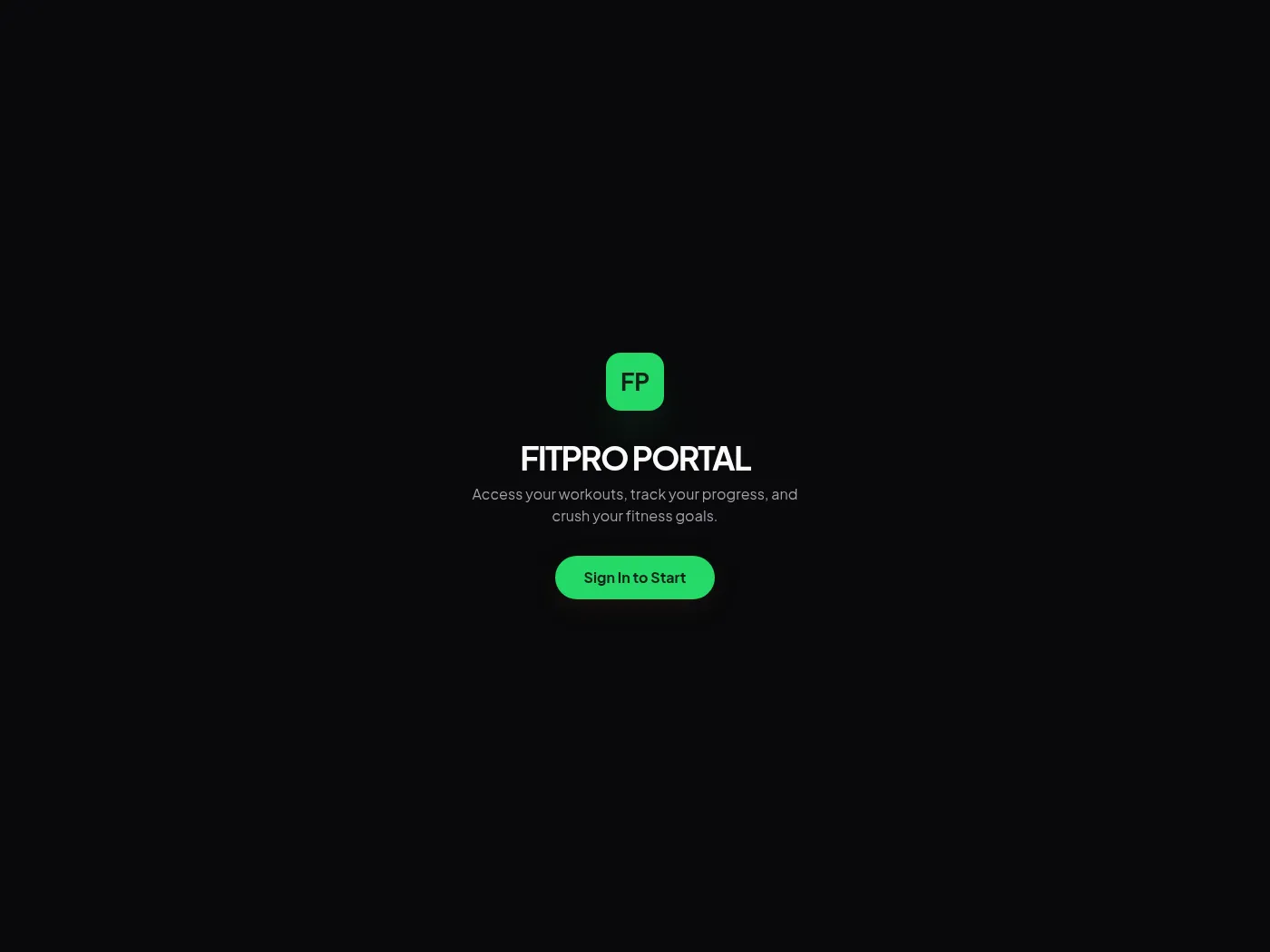 FitPro Instructor Site