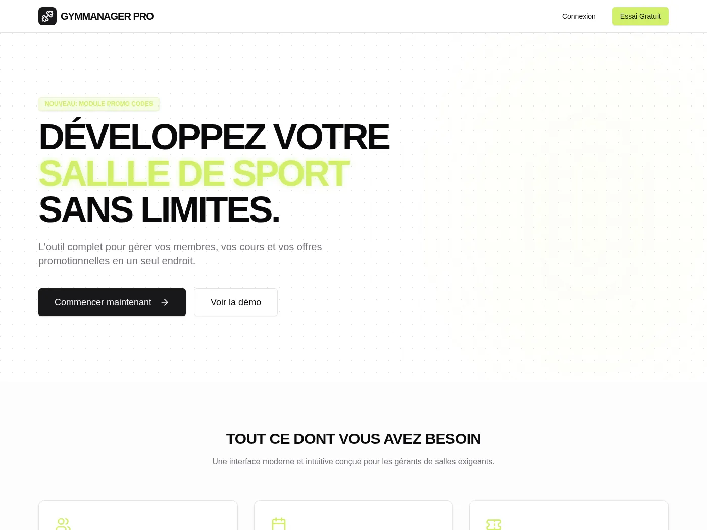 GymManager Pro