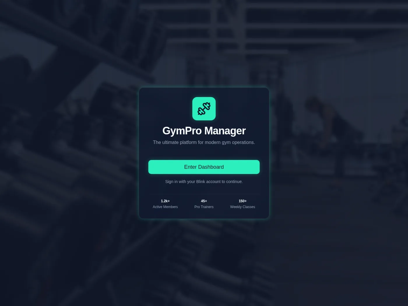 GymPro Manager
