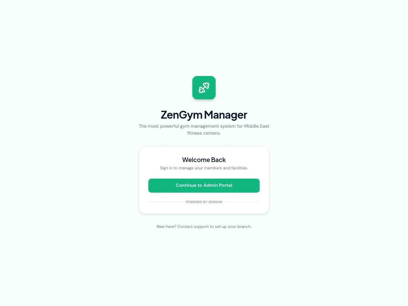 ZenGym Manager