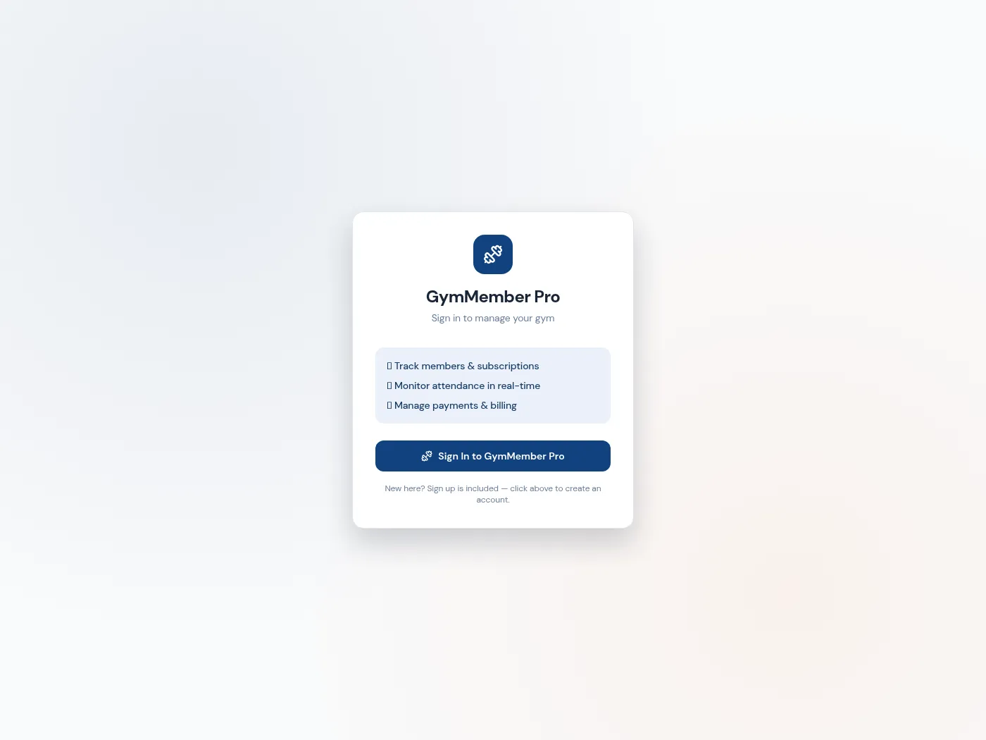 GymMember Pro