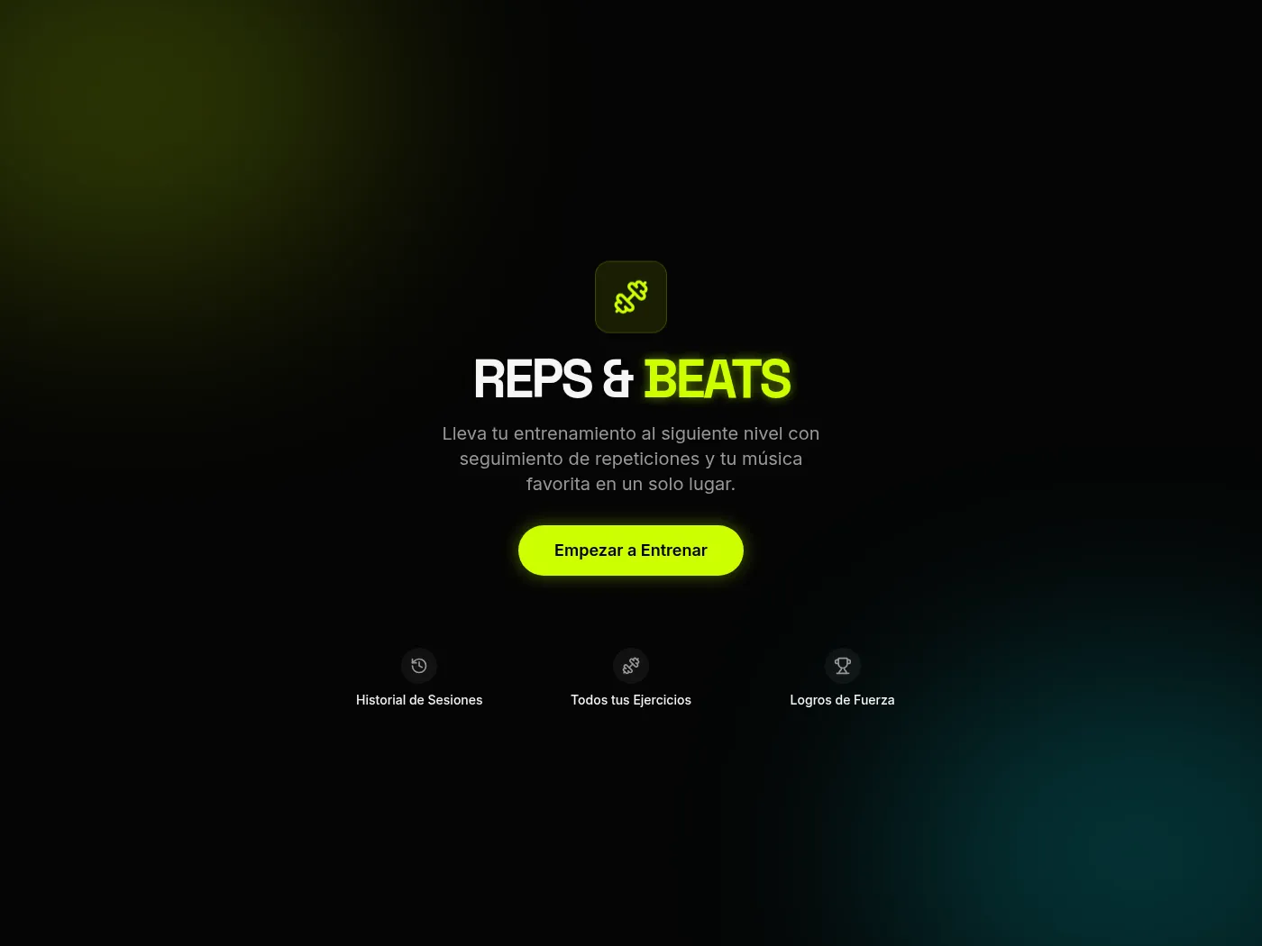 Gym Reps Tracker Web