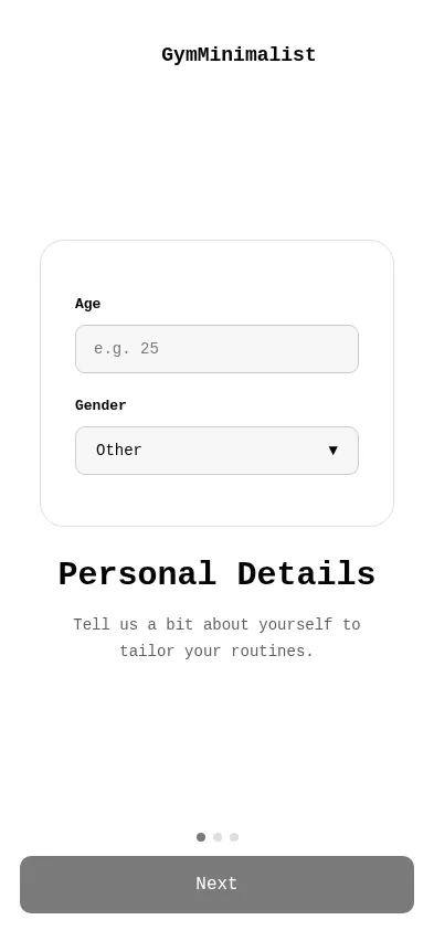 Gym Routine Visualizer