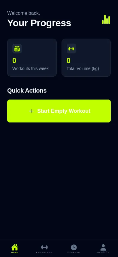Gym Workout Tracker