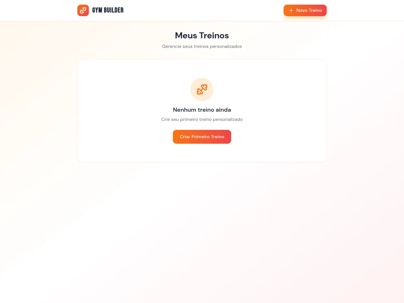 Gym Workout Builder