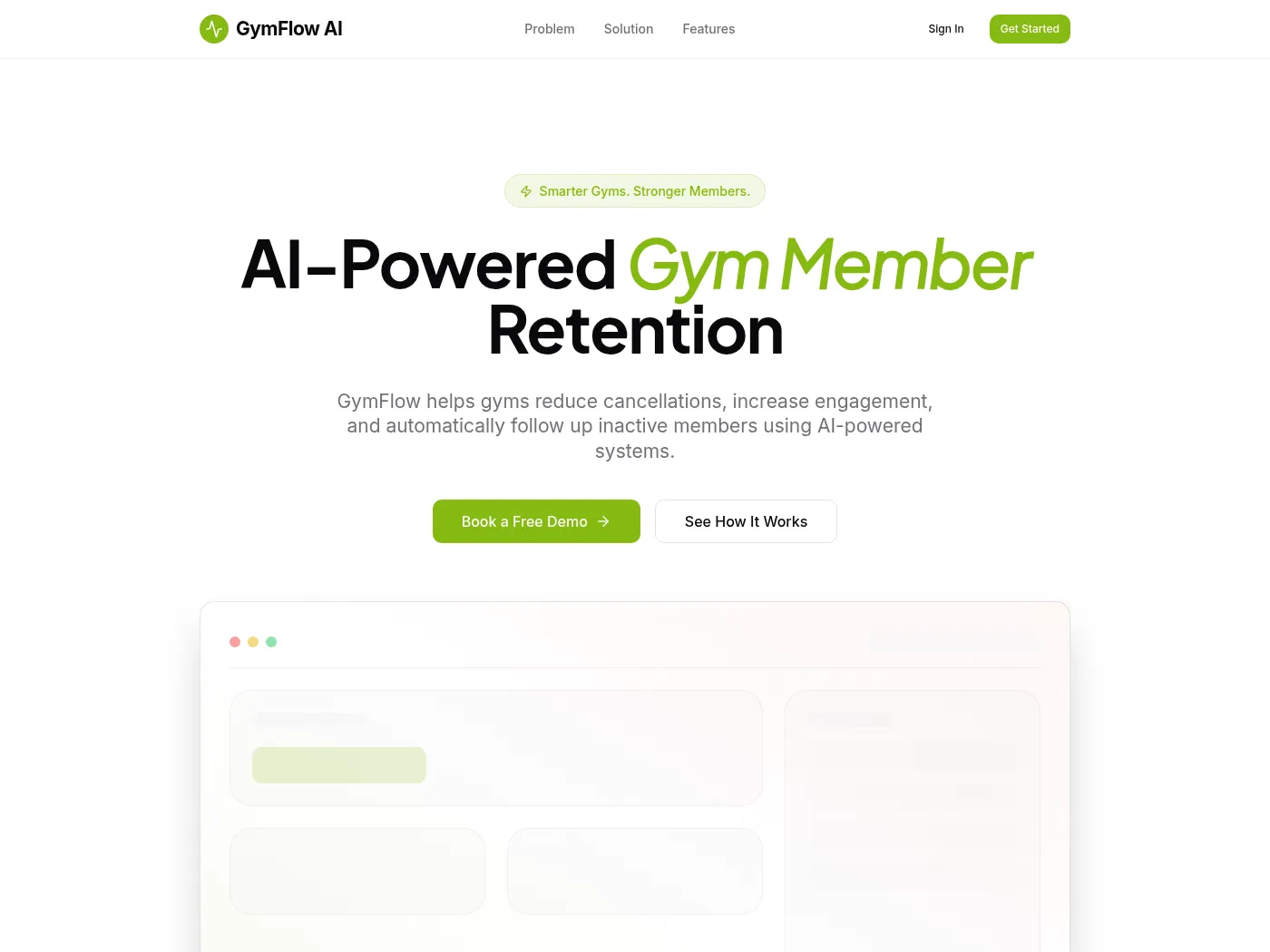 GymFlow AI Retention App