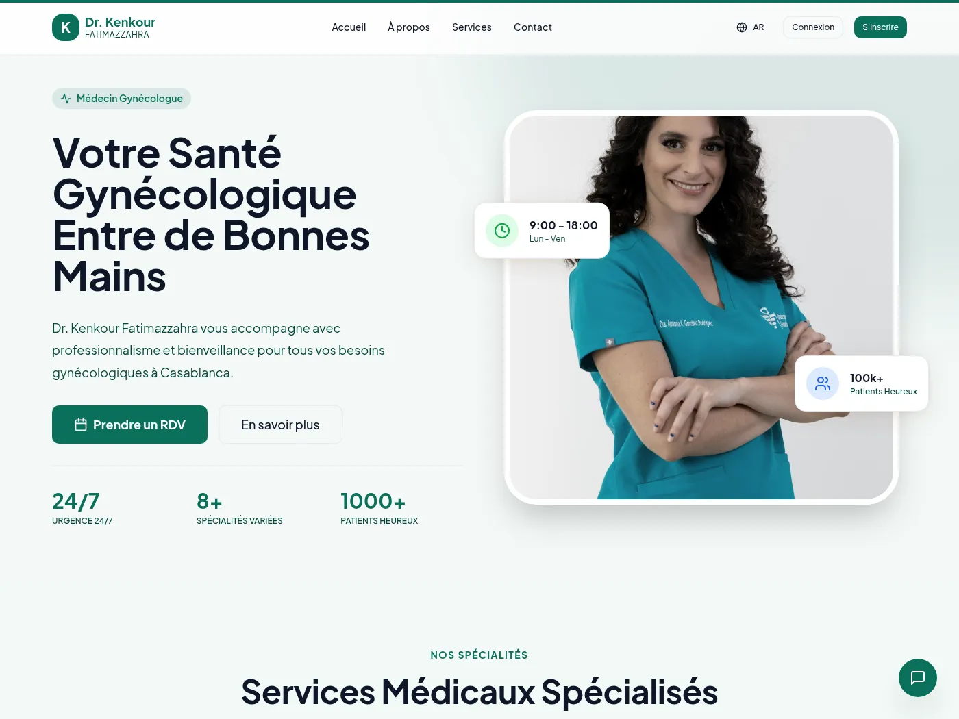 Gynécologue Care Suite