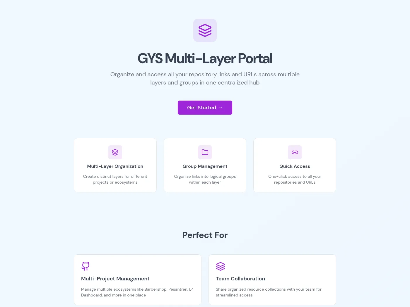 GYS Multi-Layer Portal