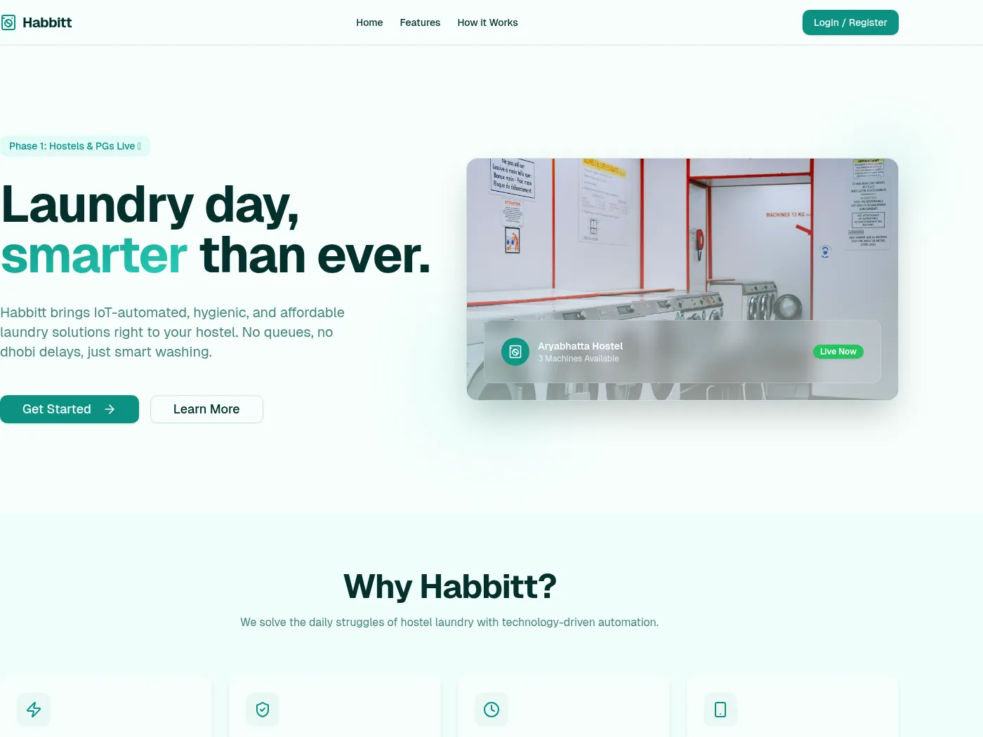 Habbitt Laundry Portal