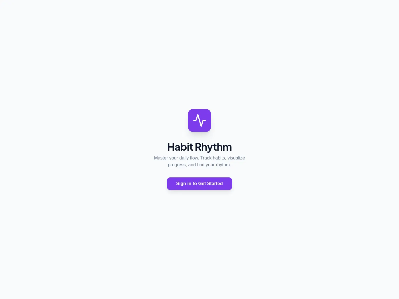 Habit Rhythm Tracker