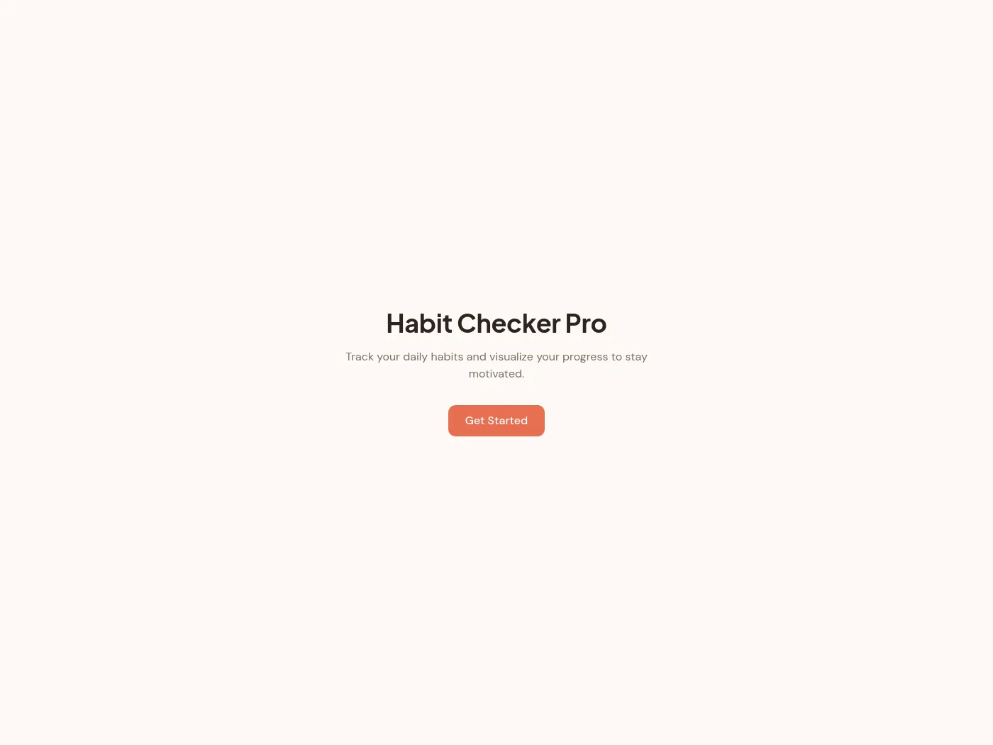 Habit Checker Pro