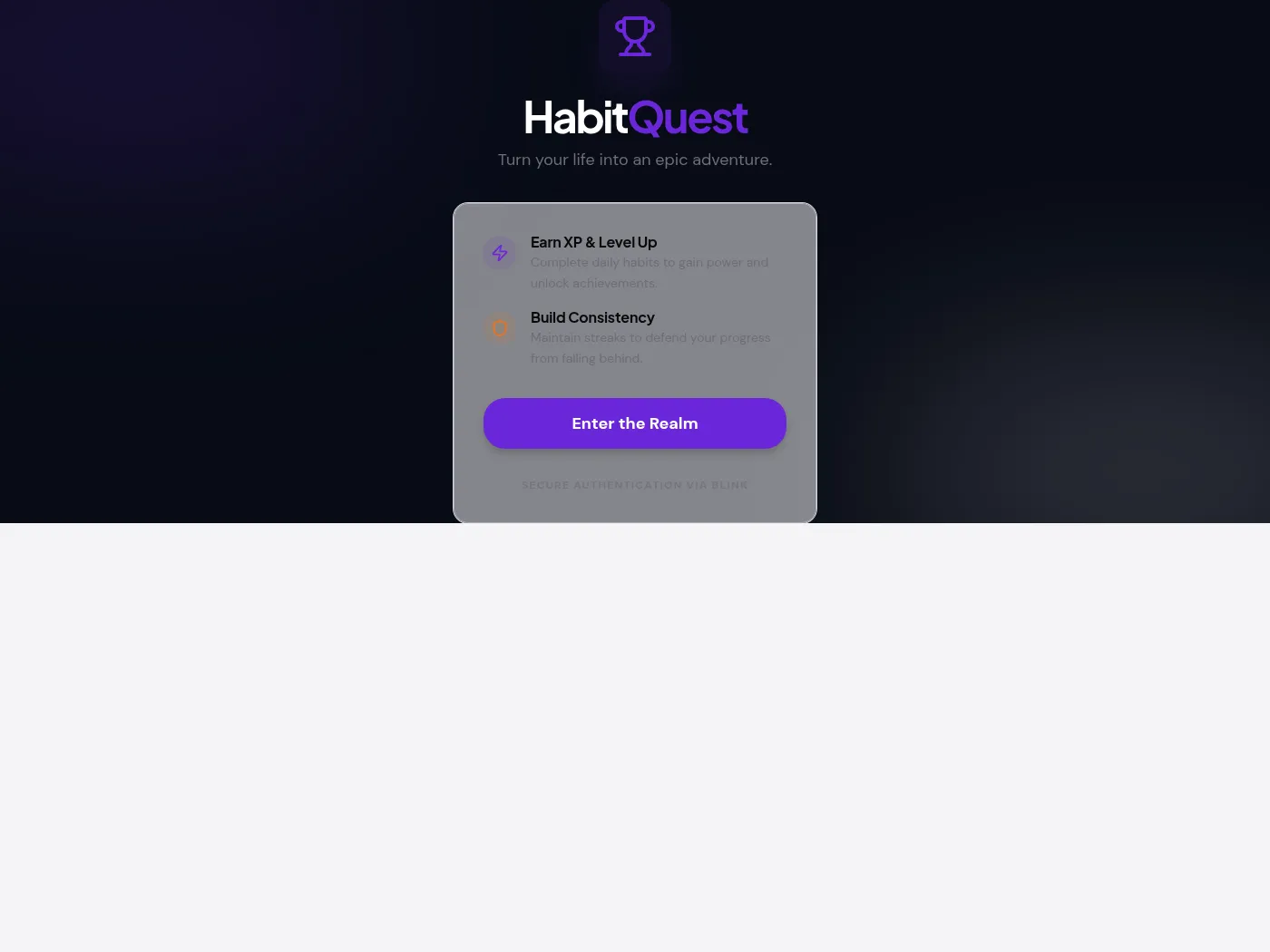Habit Hero Game