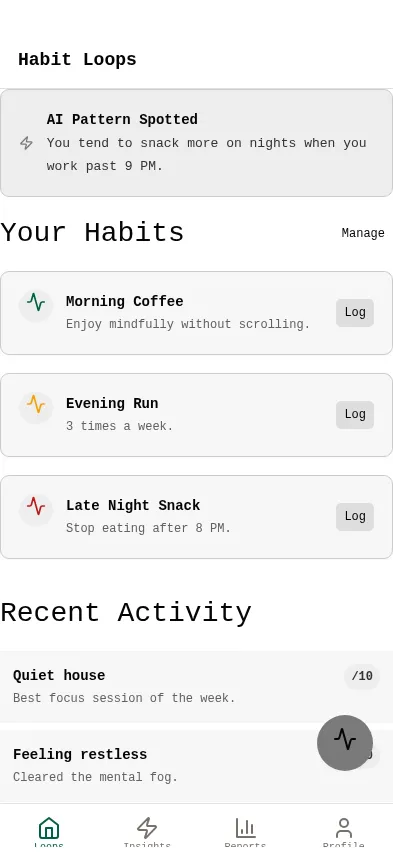 Habit Loop Analyzer