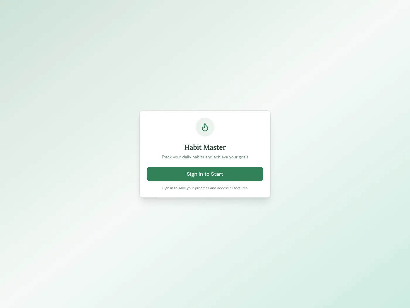 Habit Master Tracker