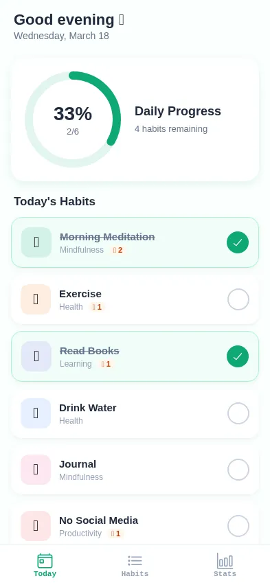 Habit Planner Pro