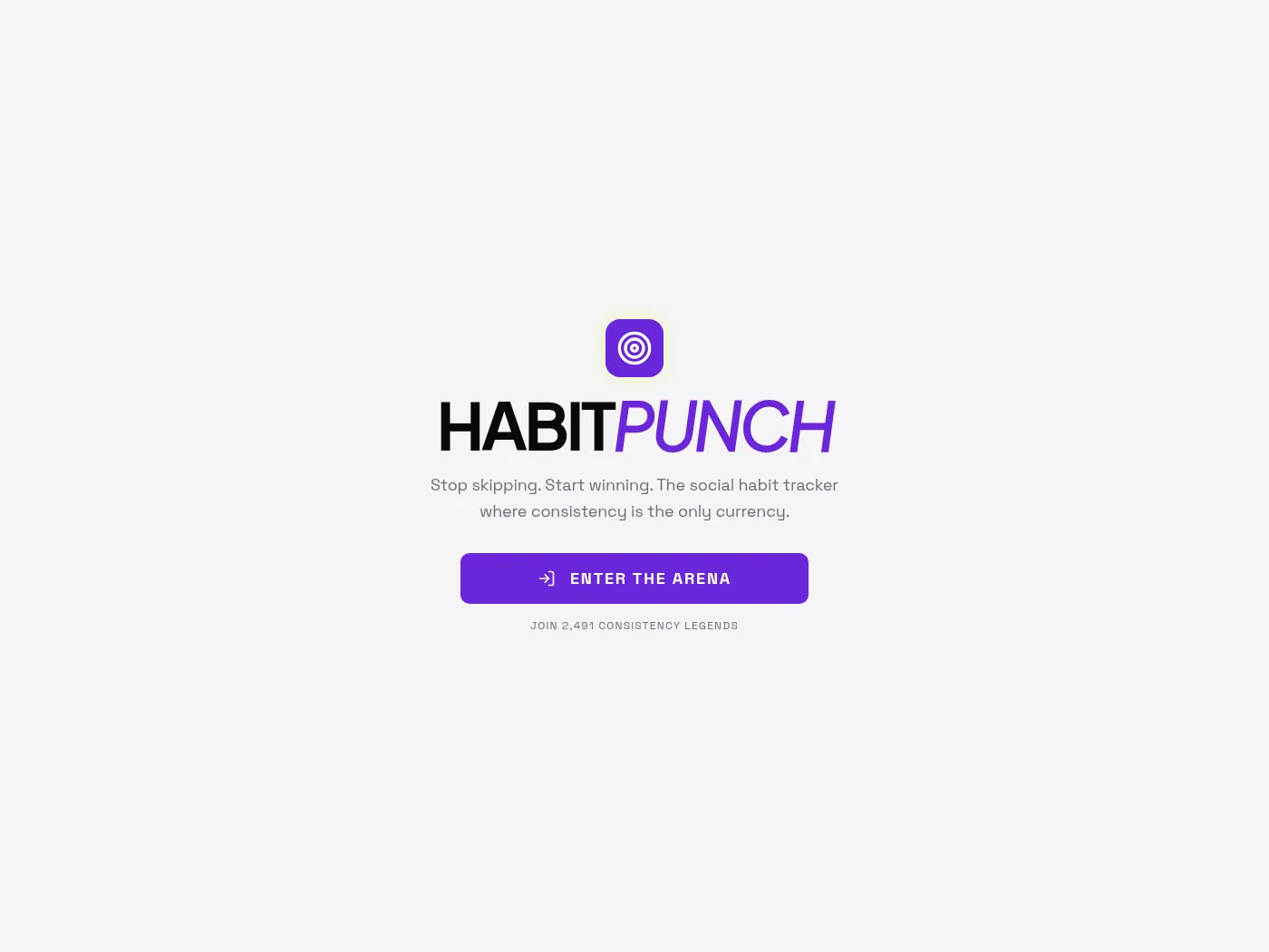 Social Habit Scoreboard