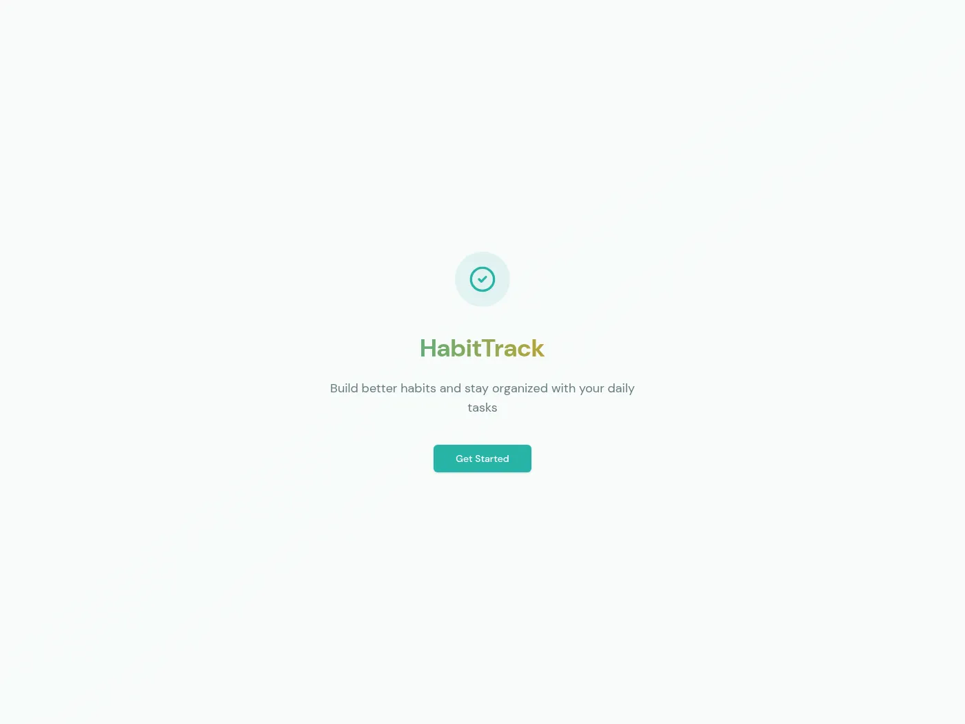 HabitTrack To-Do App